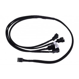Phobya 4-Pin PWM to 4x 4-Pin PWM Cable - 60cm | Black (1011110 ...